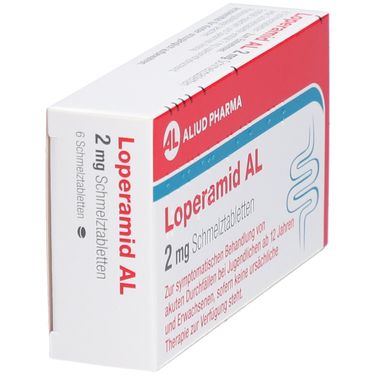 LOPERAMID AL 2 mg Schmelztabletten 6 St - Shop Apotheke