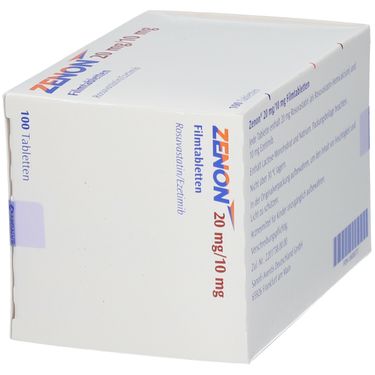 ZENON 20 mg/10 mg Filmtabletten 100 St mit dem E-Rezept kaufen - Shop ...