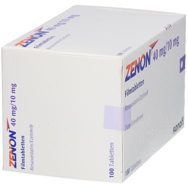 ZENON 40 mg/10 mg Filmtabletten 100 St mit dem E-Rezept kaufen - Shop ...