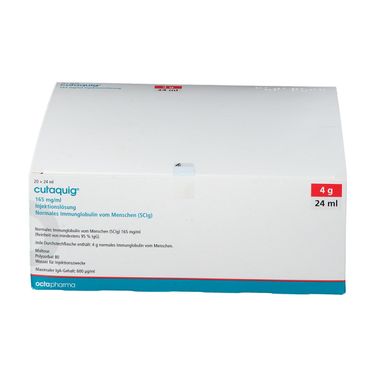 cutaquig® 165 mg/ml 20x24 ml mit dem E-Rezept kaufen - Shop Apotheke