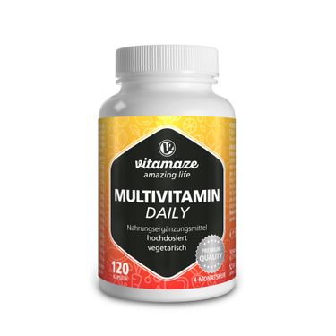 Multivitamin Daily hochdosiert 120 St - Shop Apotheke