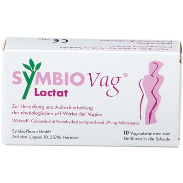 Symbiovag® Lactat Vaginalsuppositorien 10 St - Shop Apotheke