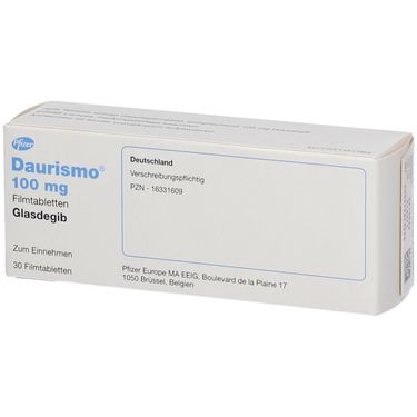 Daurismo® 100 mg 30 St mit dem E-Rezept kaufen - Shop Apotheke