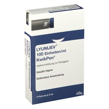 LYUMJEV® 100 Einheiten/ml KwikPen™ 5x3 ml mit dem E-Rezept kaufen ...