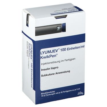 LYUMJEV® 100 Einheiten/ml KwikPen™ 10x3 ml mit dem E-Rezept kaufen ...
