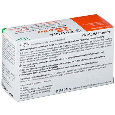 PADMA 28 active 100 St - Shop Apotheke