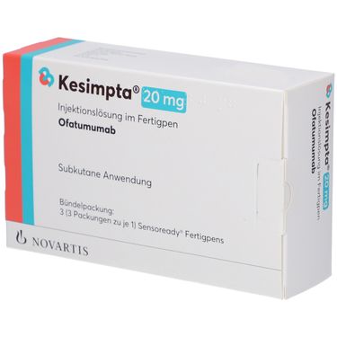 KESIMPTA 20 mg Inj.-Lsg.im Fertigpen Starterp. 3x0,4 ml mit dem E ...