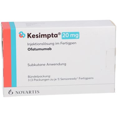 KESIMPTA 20 mg Inj.-Lsg.im Fertigpen Starterp. 3x0,4 ml mit dem E ...