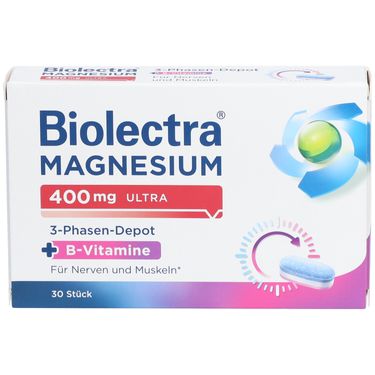 Biolectra® Magnesium 400 mg ultra 3-Phasen-Depot - Jetzt 10% Rabatt mit ...