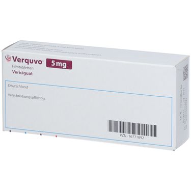 Verquvo® 5 mg 1x14 St mit dem E-Rezept kaufen - Shop Apotheke