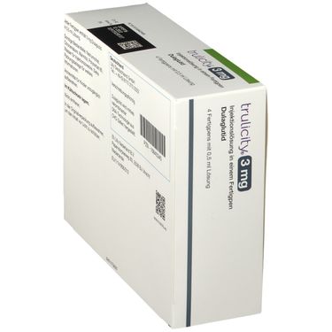 Trulicity 3 mg 4 St mit dem E-Rezept kaufen - Shop Apotheke