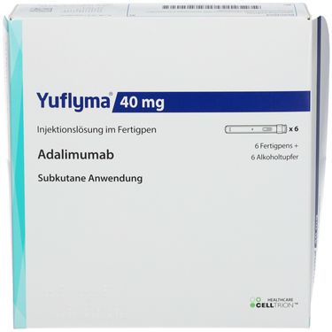 Yuflyma 40 mg/0,4 ml 6 St mit dem E-Rezept kaufen - Shop Apotheke