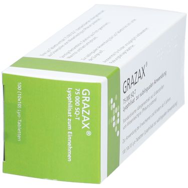 Grazax® 75000Sq-TLyo- 100 St mit dem E-Rezept kaufen - Shop Apotheke