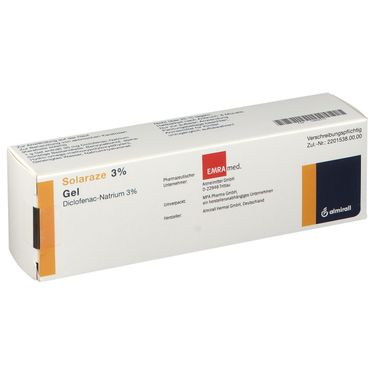 Solaraze 3% Gel 90 g mit dem E-Rezept kaufen - Shop Apotheke