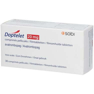 DOPTELET 20 mg Filmtabletten 30 St mit dem E-Rezept kaufen - Shop Apotheke