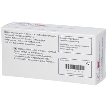 DOPTELET 20 mg Filmtabletten 30 St mit dem E-Rezept kaufen - Shop Apotheke
