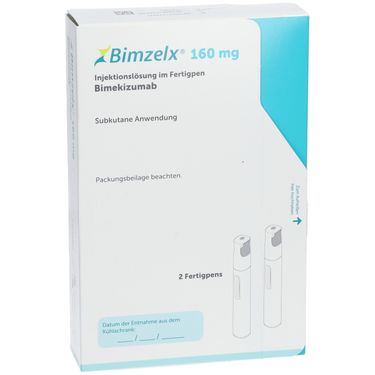 BIMZELX 160 mg Injektionslösung im Fertigpen 1x2 St mit dem E-Rezept ...