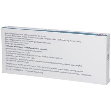 MYTOLAC 120 mg Injektionslösung i.e.Fertigspritze 1 St mit dem E-Rezept ...