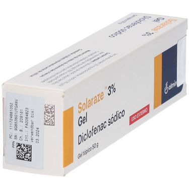 SOLARAZE 3% Gel 50 g mit dem E-Rezept kaufen - Shop Apotheke