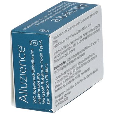 Alluzience® 200 Speywood-Einheiten/ml Inj.-Lsg. 2 St mit dem E-Rezept ...