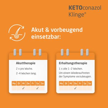 KETOconazol Klinge® 20 mg/g Shampoo 60 ml - Shop Apotheke