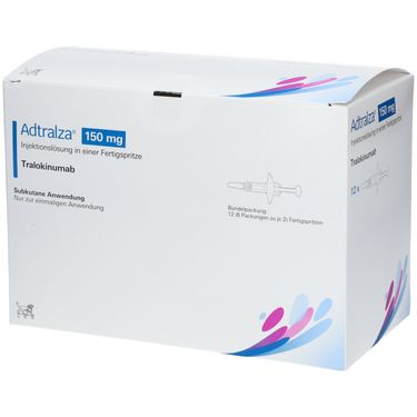 Adtralza® 150 mg Inj.-Lsg.i.e.Fertigspritze 12x1 ml mit dem E-Rezept ...