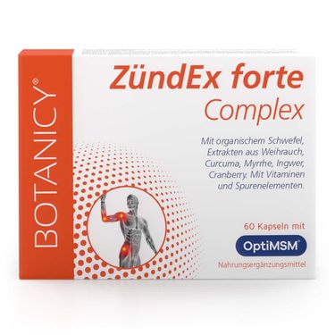 ZÜNDEX forte Complex mit OptiMSMTM 60 St - Shop Apotheke