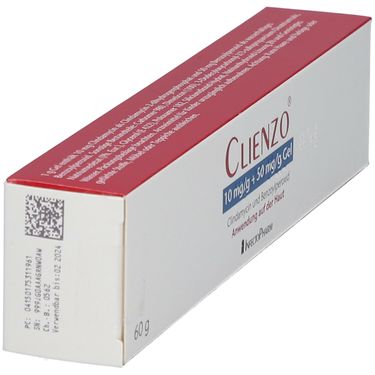CLIENZO 10 mg/g + 50 mg/g Gel 60 g mit dem E-Rezept kaufen - Shop Apotheke