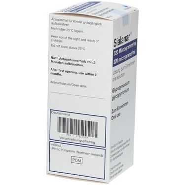 SIALANAR 320 Mikrogramm/ml Lösung zum Einnehmen 60 ml mit dem E-Rezept ...