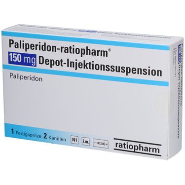Paliperidon-ratiopharm® 150 mg 1 St mit dem E-Rezept kaufen - Shop Apotheke