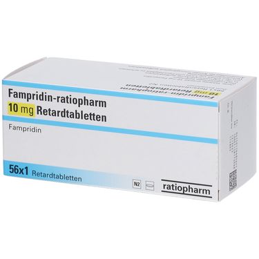 Fampridin-ratiopharm® 10 mg 4x14 St mit dem E-Rezept kaufen - Shop Apotheke