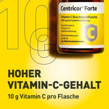 Centricor Forte Vitamin C 50 ml Durchstechflasche 200 mg/ml ...