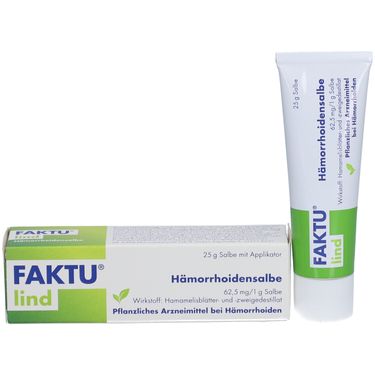 FAKTU lind® Hämorrhoidensalbe 25 g - Shop Apotheke