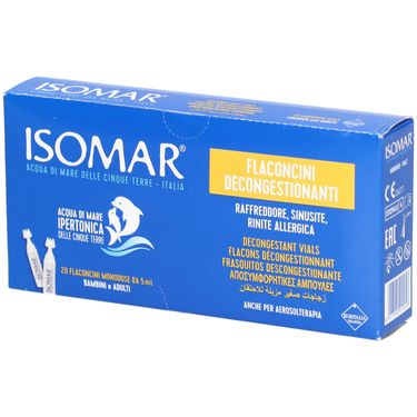 ISOMAR Hypertone Meersalzlösung 3% Ampullen 20 St - Shop Apotheke