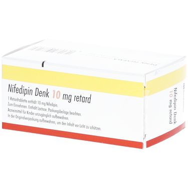 NIFEDIPIN Denk 10 mg retard Tabletten 100 St mit dem E-Rezept kaufen ...