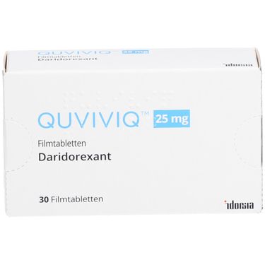 QUVIVIQ 25 mg Filmtabletten 30 St mit dem E-Rezept kaufen - Shop Apotheke