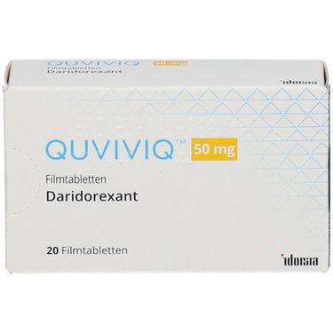 QUVIVIQ 50 mg Filmtabletten 20 St mit dem E-Rezept kaufen - Shop Apotheke