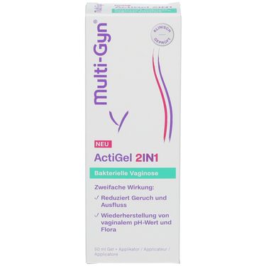 Multi-Gyn ActiGel 2IN1 – Vaginalgel zur schnellen Behandlung von bakterieller Vaginose 50 ml ...