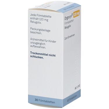 ORGOVYX 120 mg Filmtabletten 30 St mit dem E-Rezept kaufen - Shop Apotheke