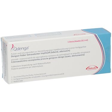 QDENGA Plv.u.LM.z.Her.e.Inj.-Lsg.i.Fertigspr. 1 St mit dem E-Rezept ...