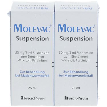 Molevac® Suspension 2x25 ml - Shop Apotheke