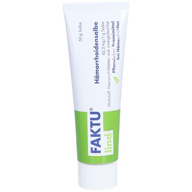 FAKTU lind Hämorrhoidensalbe 50 g - Shop Apotheke