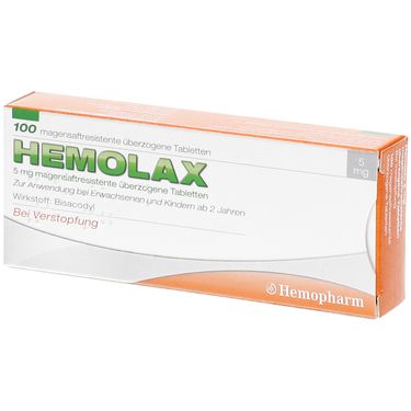 Hemolax 5mg Dragees 100 St - Shop Apotheke