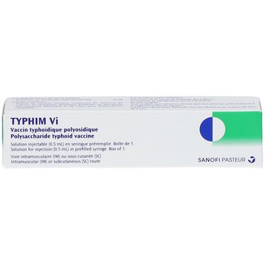 TYPHIM Vi 25 µg Inj.-L.Fertigspr.m.Kan.Frankreich 1x0,5 ml mit dem E ...