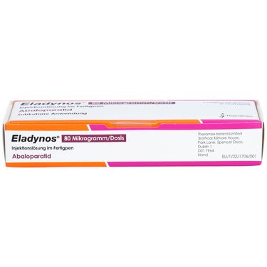 ELADYNOS 80 Mikrogramm/Dosis Inj.-Lsg.im Fertigpen 1 St mit dem E ...