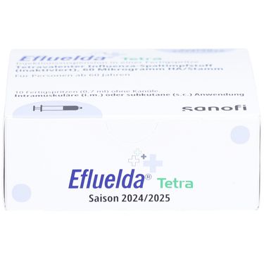 EFLUELDA Tetra 2024/2025 Inj.-Susp.i.e.F.-Sp.o.Kan 10 St mit dem E ...