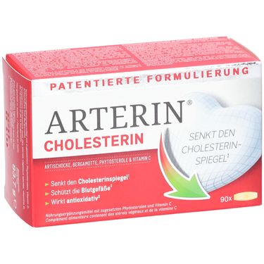 ARTERIN® Cholesterin Tabletten 90 St - Shop Apotheke