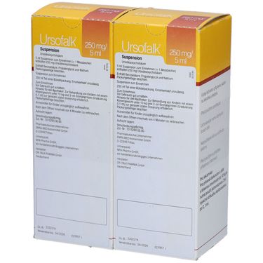 URSOFALK 250 mg/5 ml Suspension 500 ml mit dem E-Rezept kaufen - Shop ...