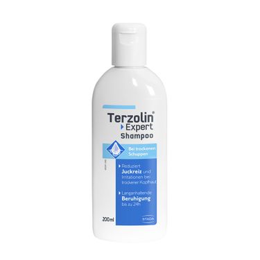 Terzolin® Expert Schuppen-Shampoo bei trockener Kopfhaut, Juckreiz und ...