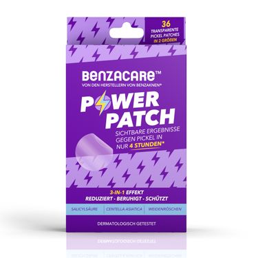 Benzacare Power Patch gegen Pickel, 36 Stk. 36 St - Shop Apotheke
